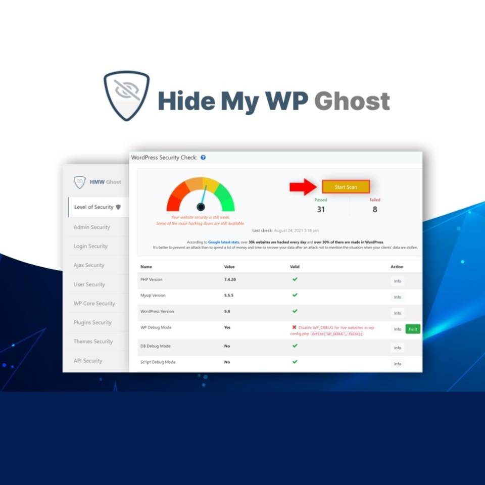 Hide My WP Ghost by Squirrly - Boost site security | Shopper.com